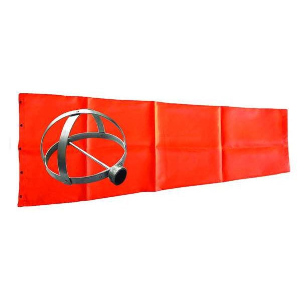 Zoro Select Windsock Kit, Nylon, 48 in Long, 18 in Throat Diameter ...