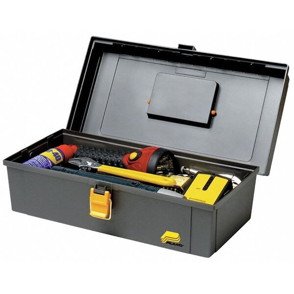 Start Tool Box, Plastic, Gray, Yellow 100000 | Zoro
