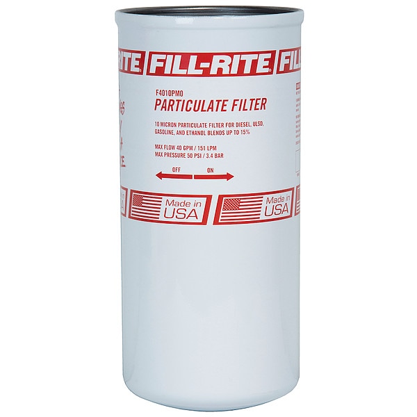Fill-Rite Filter-Particulate Filters Dirt F4010PM0 | Zoro