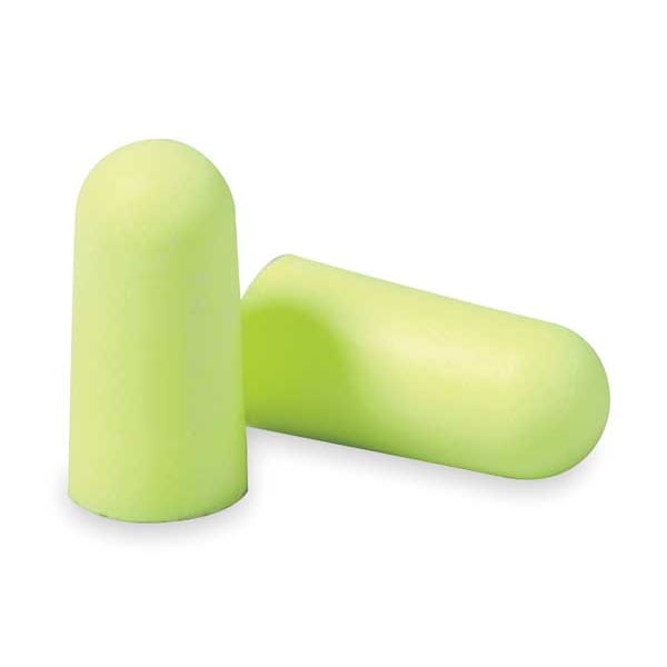 3M E-A-Rsoft Disposable Uncorded Ear Plugs, Medium, Yellow Neons ...