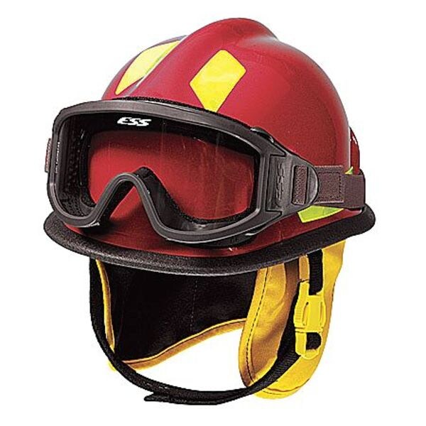 Cairns Fire and Rescue Helmet, Red, Modern C-MOD-B2B111200 | Zoro