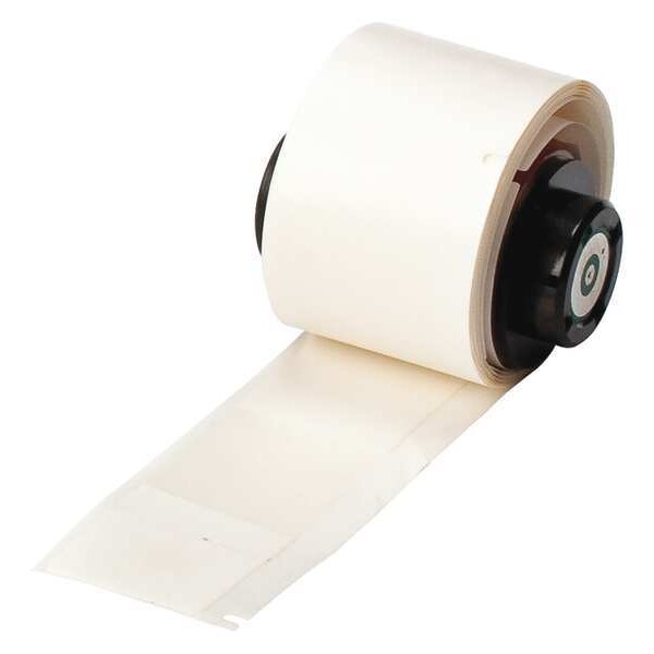Brady Label, White/Translucent, Labels/Roll: 100 PTL-64-427 | Zoro