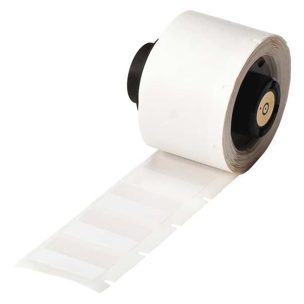 Brady 1" x 3/4" White on Translucent Label, Self Laminating Vinyl PTL ...