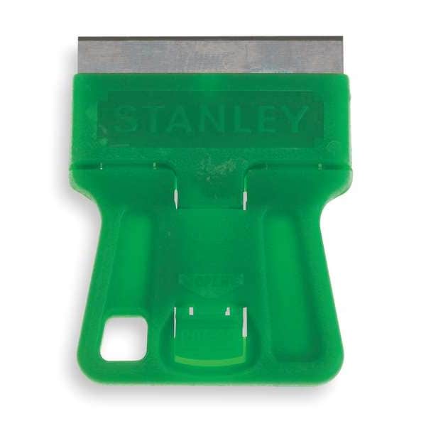Stanley Scraper, Length 1 13/16 in, Blade Width 1 1/2 in, Steel, Yellow ...