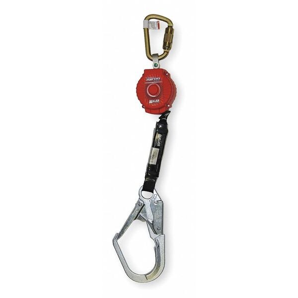 Honeywell Miller Self-Retracting Lifeline, 6 ft., Red MFL-2/6FT | Zoro
