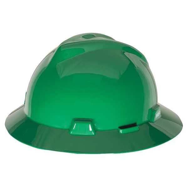 Msa Safety Hard Hat, V-Gard, Polyethylene, 4 Point Pinlock, Type 1 ...