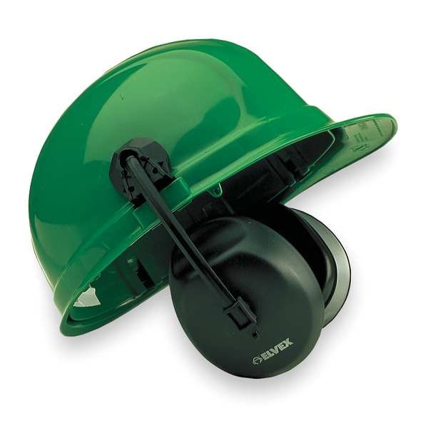 Delta Plus QuickSnap Hard Hat Mounted Ear Muffs, 27 dB NRR, Passive ...