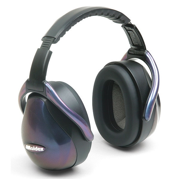 Moldex Over-the-Head Ear Muffs, 29 dB, M1, Iridescent 6100 | Zoro