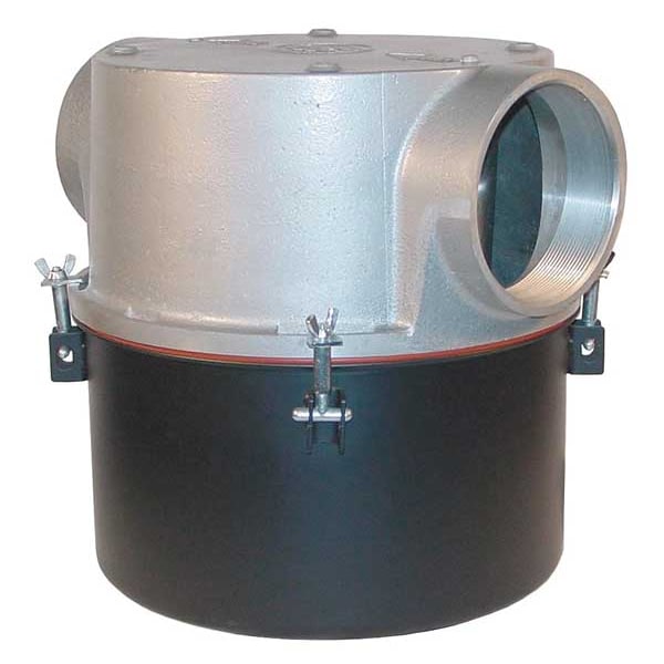 Solberg T-Style Inlet Filter, 5 In FNPT, 800 CFM CT-275P-500C | Zoro