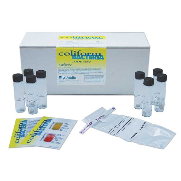 Lamotte Water Test Ed Kit, Coliform Bacteria 5850 | Zoro