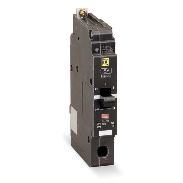 SQUARE D 45A, 1 pole Miniature Circuit Breaker, E FRAME, 277V AC ...