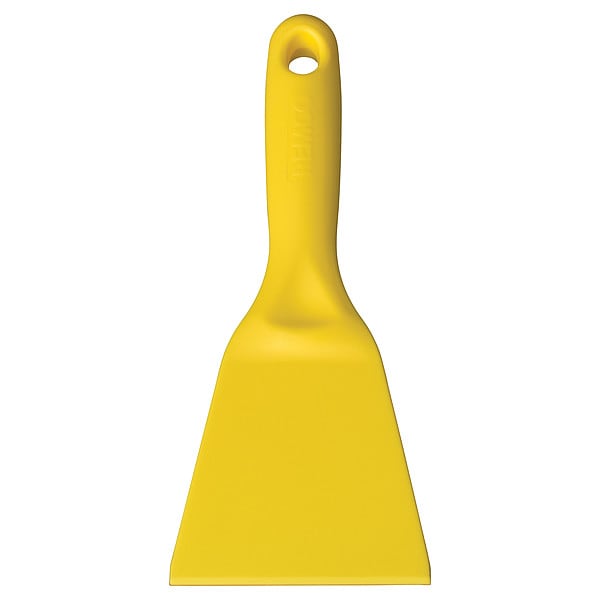 Remco Small Hand Scraper, Yellow, 3 x 8 In 69616 | Zoro