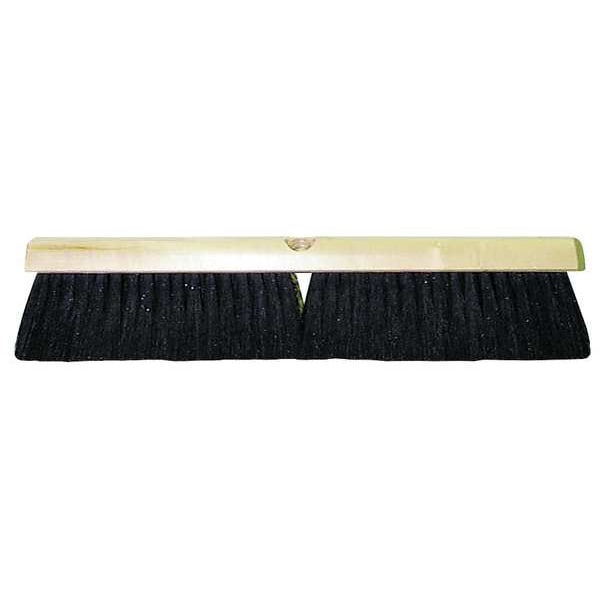 Tough Guy 18 in Sweep Face Push Broom Head, Soft/Stiff Combination ...