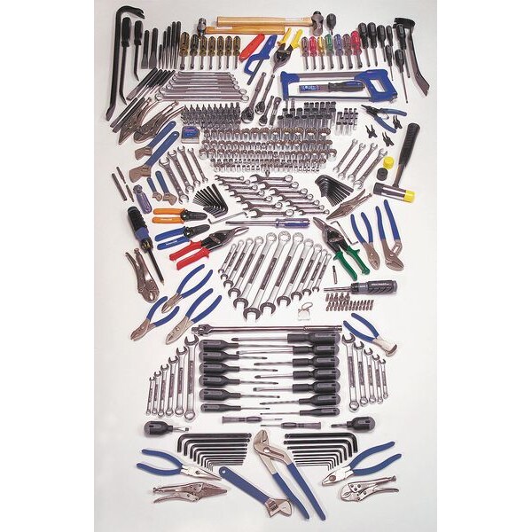 Westward Master Tool Set, Gen. Purpose, SAE/Metric 488Y66 | Zoro