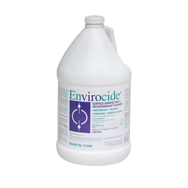 Envirocide Cleaner and Disinfectant, 1 gal. Jug, Unscented ME1G078300 ...