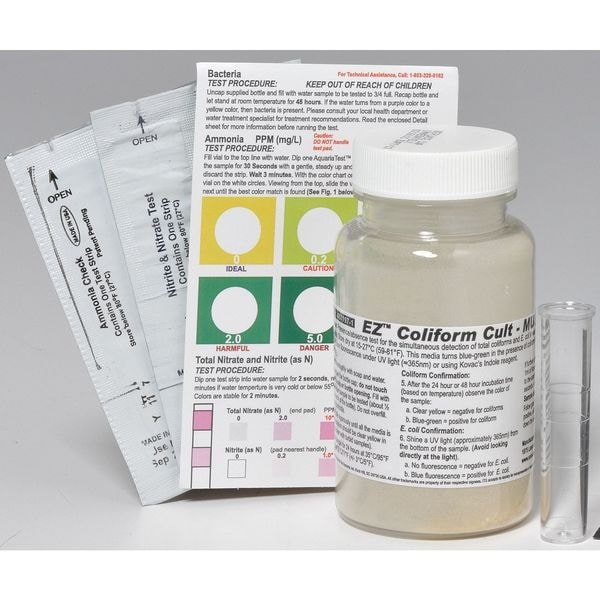 Industrial Test Systems Test Strips, Bacteria Check 2 481198 | Zoro