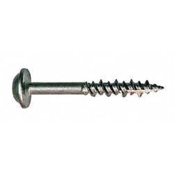Kreg Wood Screw, Hi-Lo Thread Pocket Hole, Self-Drilling, Plain Carbon ...