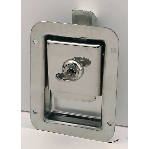 Buyers Products L1883 $16.82 Latch, Flush-Mount, Locking, Paddle | Zoro.com