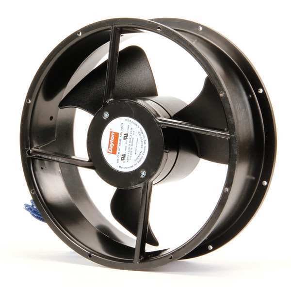Dayton Standard Round Axial Fan, Round, 115V AC, 1 Phase, 665 cfm 3VU71 ...