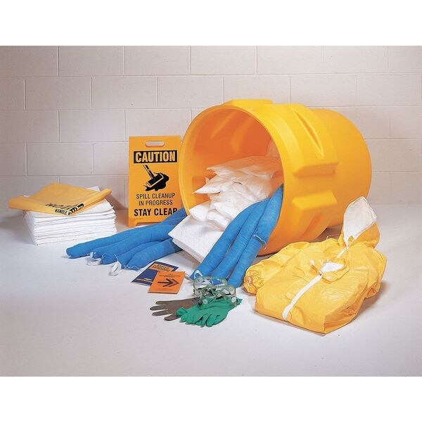 Zoro Select Spill Kit, 55 gal., Oil Only 33230 | Zoro