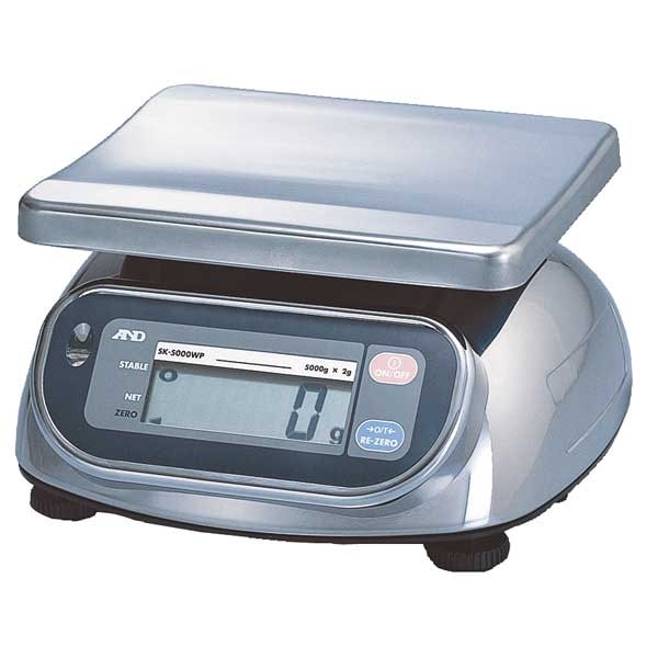 A&D Weighing Digital Compact Bench Scale 20 lb./10kg Capacity SK-10KWP ...