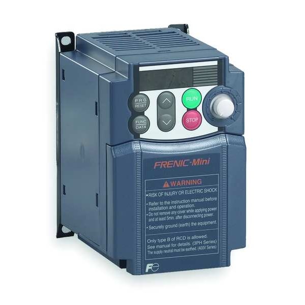 Fuji Electric Variable Frequency Drive, 2 HP, 380-480V FRN0005C2S-4U | Zoro