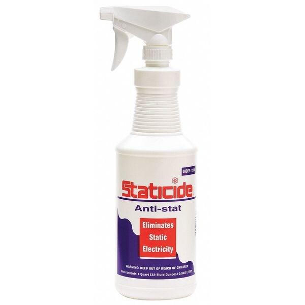 Acl Staticide AntiStatic Liquid, 32 Oz 2010 | Zoro