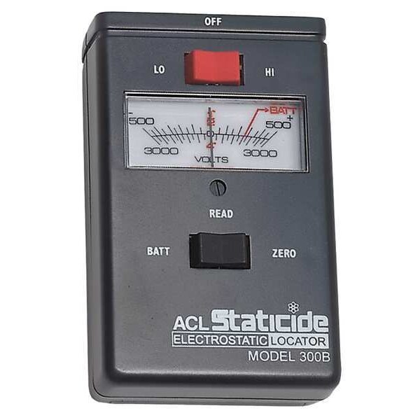 Acl Staticide Electrostatic Locator Meter 300B | Zoro