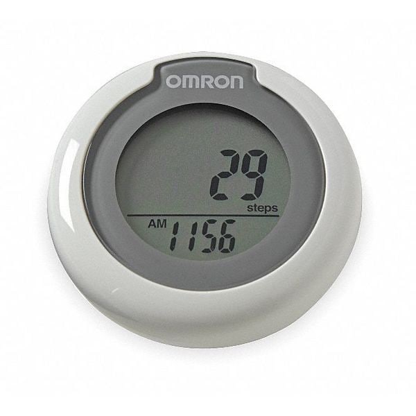 Omron Healthcare Basic Hip Pedometer, Black HJ-150 | Zoro