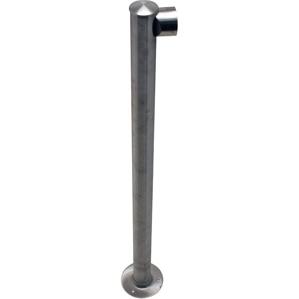Tensabarrier Adapta-Rail, End Post, Satin Stainless ADAPTARAIL-1L-5-36 ...