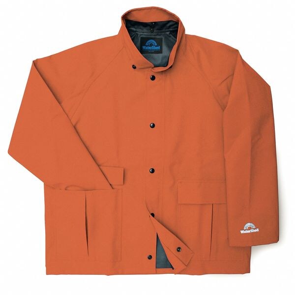 Zoro Select Rain Jacket, Orange, XL 3ZGE7 | Zoro