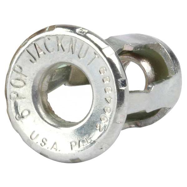 Stanley Engineered Fastening Rivet Nut, #6-32 Thread Size, 0.663 in L ...