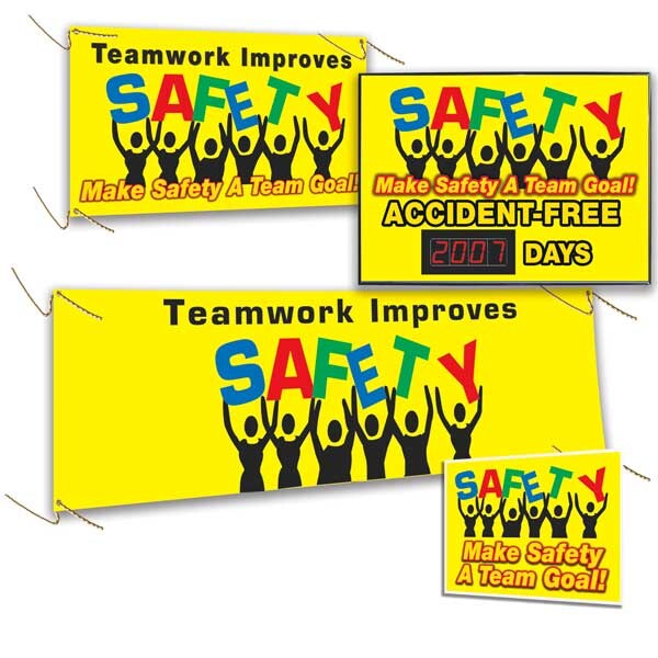 Accuform Safety Motivation Set, Safety Team Goal MSK416 | Zoro