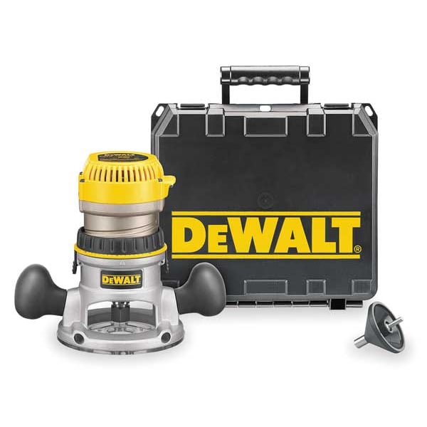 Dewalt 1-3/4 HP (maximum motor HP) Fixed Base Router Kit DW616K | Zoro