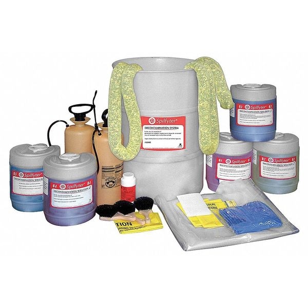 Spilfyter Decontamination Spill Kit 680000 | Zoro