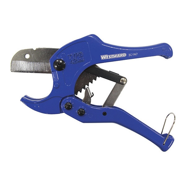 Westward PVC Cutter, 1/8-1 5/8 In, Ergonomic 3CYN7 | Zoro