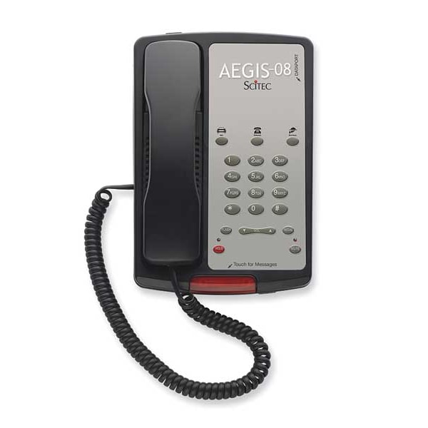 Cetis Hospitality Feature Phone, Black Aegis-3-08 (BK) | Zoro