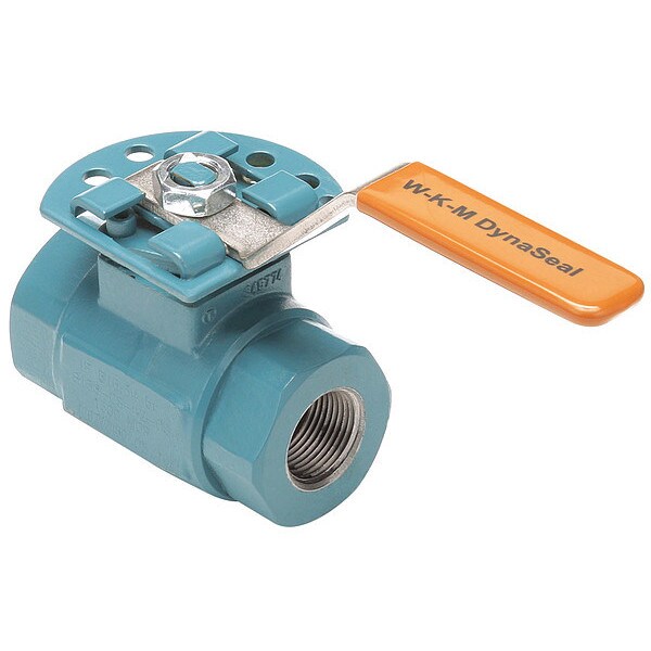 Wkm Dynaseal 1" FNPT Carbon Steel Ball Valve Inline 1-F-B138-CS-42-CS ...