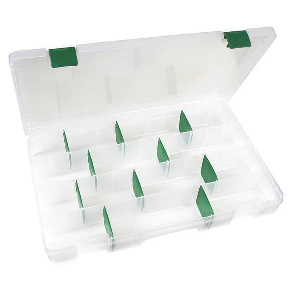 Flambeau Adjustable Compartment Box with 4 to 48 compartments, Plastic ...