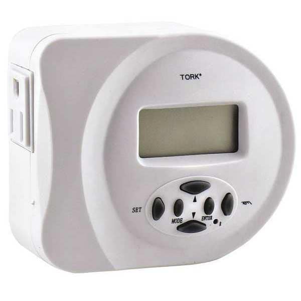 Tork Plug In Digital Timer 457Z | Zoro
