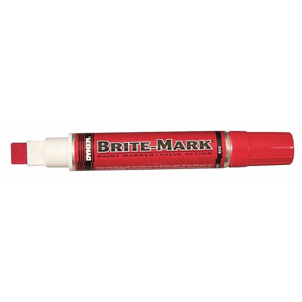 Dykem Permanent Paint Marker, Medium Tip, Red Color Family, Paint 77006 ...