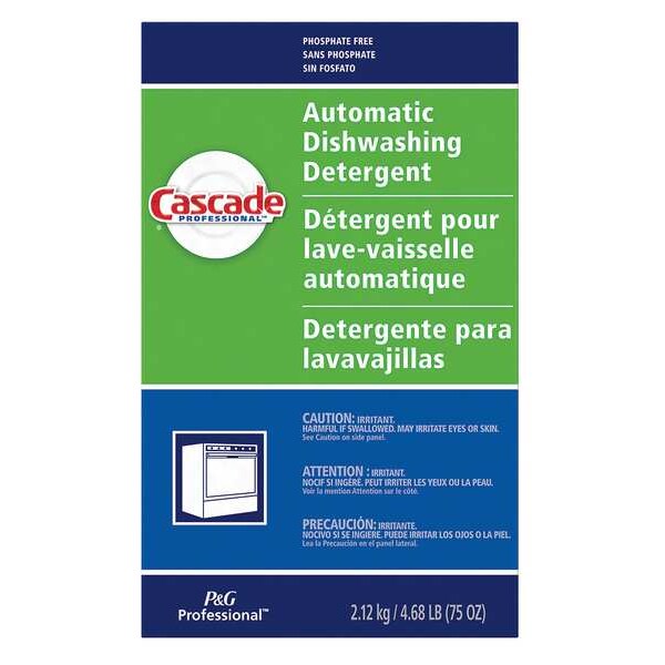 Cascade Dishwashing Detergent, 75 oz., Fresh, PK7 59535 | Zoro