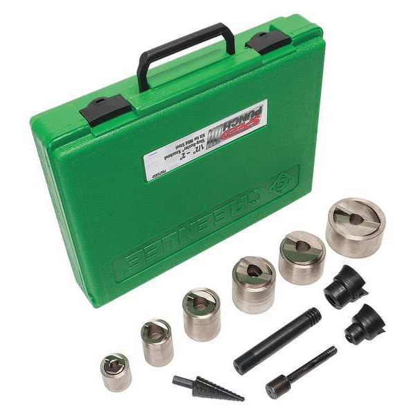 Greenlee 7907SBSP $555.23 18 Piece Hydraulic Punch Driver Set W/Out ...
