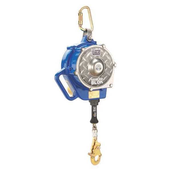 3M Dbi-Sala Self Retracting Lifeline, 50 ft., Blue, Gray 3400926 | Zoro