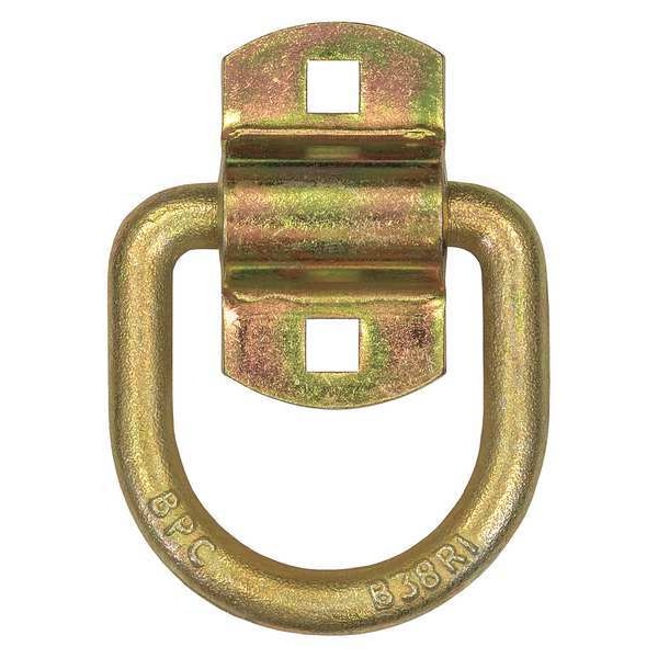 Buyers Products D-RING, 1/2inFORGED, W/2HL BRKT, ZN, SPCL B38ZWPKGD | Zoro