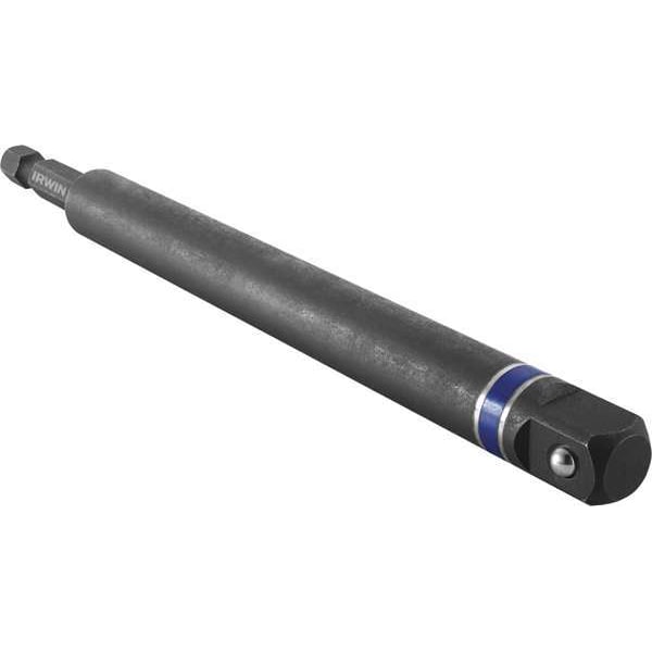 Irwin Socket Adapter, 1/4 Hex to 3/8 Sq., 6 In 1899890 | Zoro