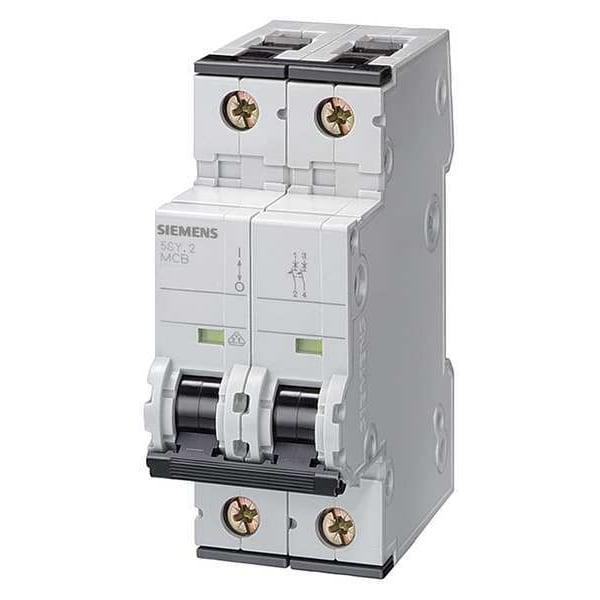 SIEMENS 4A, 1+N pole Circuit Breaker, 5SY4, 277V AC, - 5SY45047