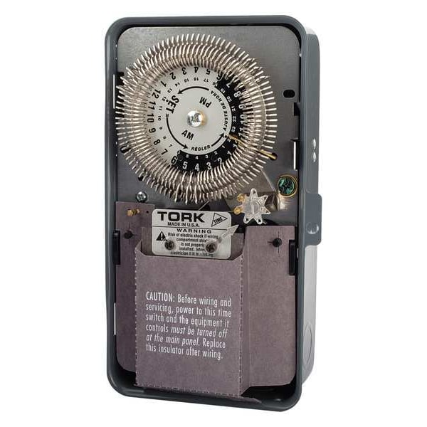 Nsi Tork Electromechanical Timer, 480V, SPDT-NO/NC 8001U | Zoro