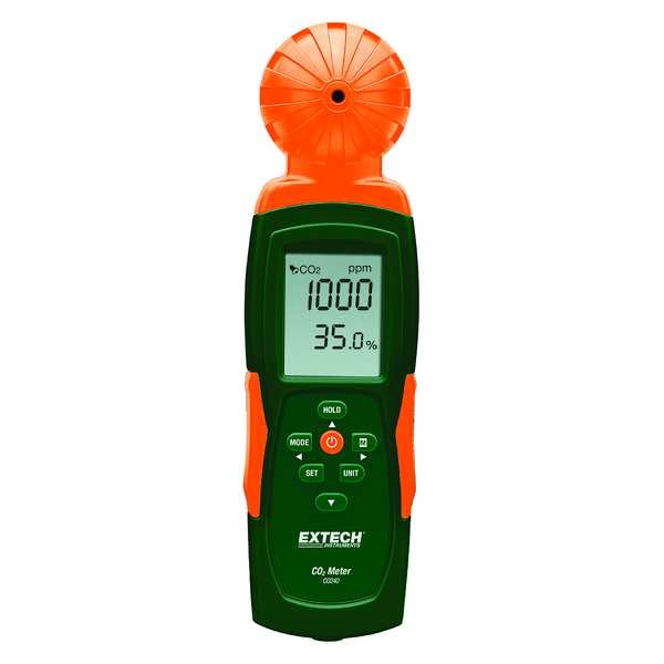 Extech Indoor Air Quality Carbon Dioxide Meter CO240 | Zoro