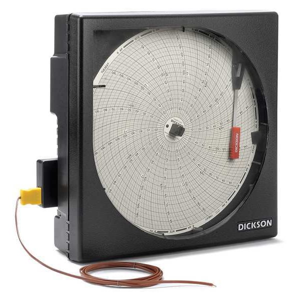 Dickson Temperature Chart Recorder, NIST KT8P0NIST | Zoro